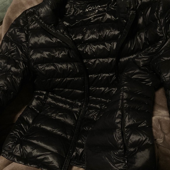 Aqua | Jackets & Coats | Aqua Puffer Jacket | Poshmark